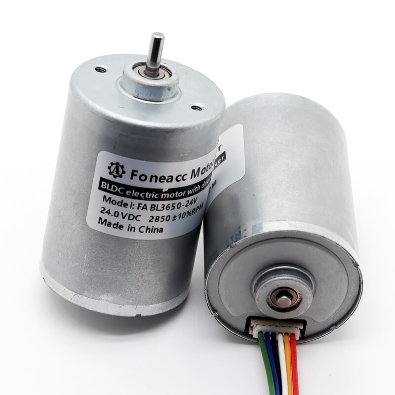 BL3650 Φ 36 mm diameter 12V 24V inrunner BLDC electric motor with ...