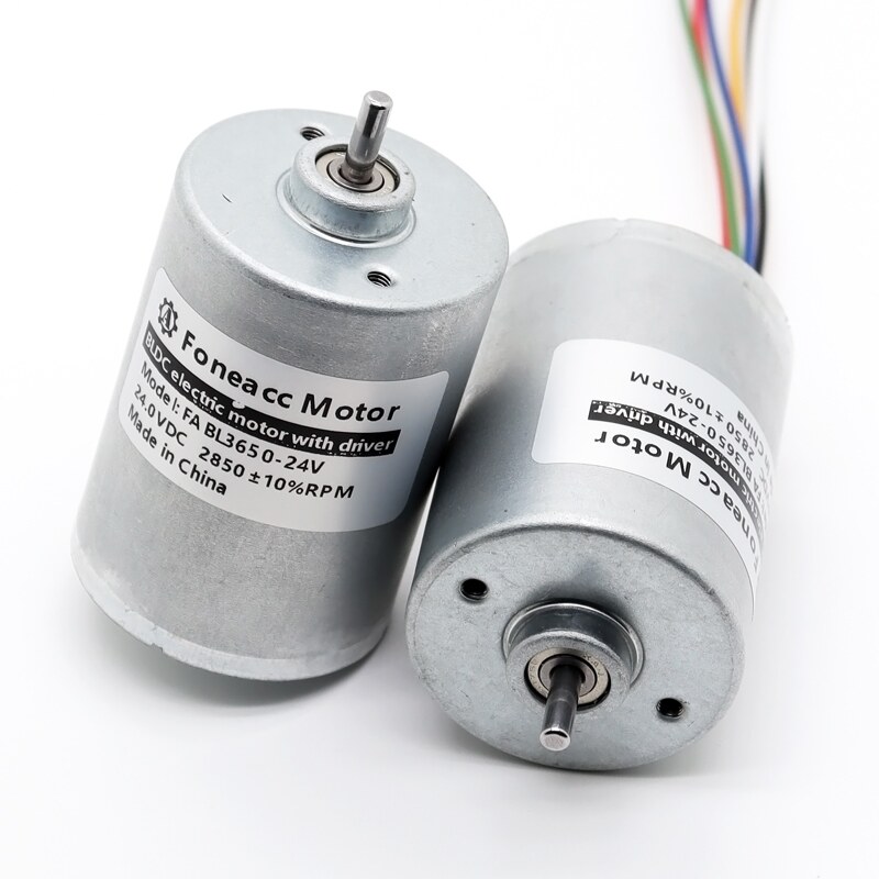 BL3650 Φ 36 mm diameter 12V 24V inrunner BLDC electric motor with ...