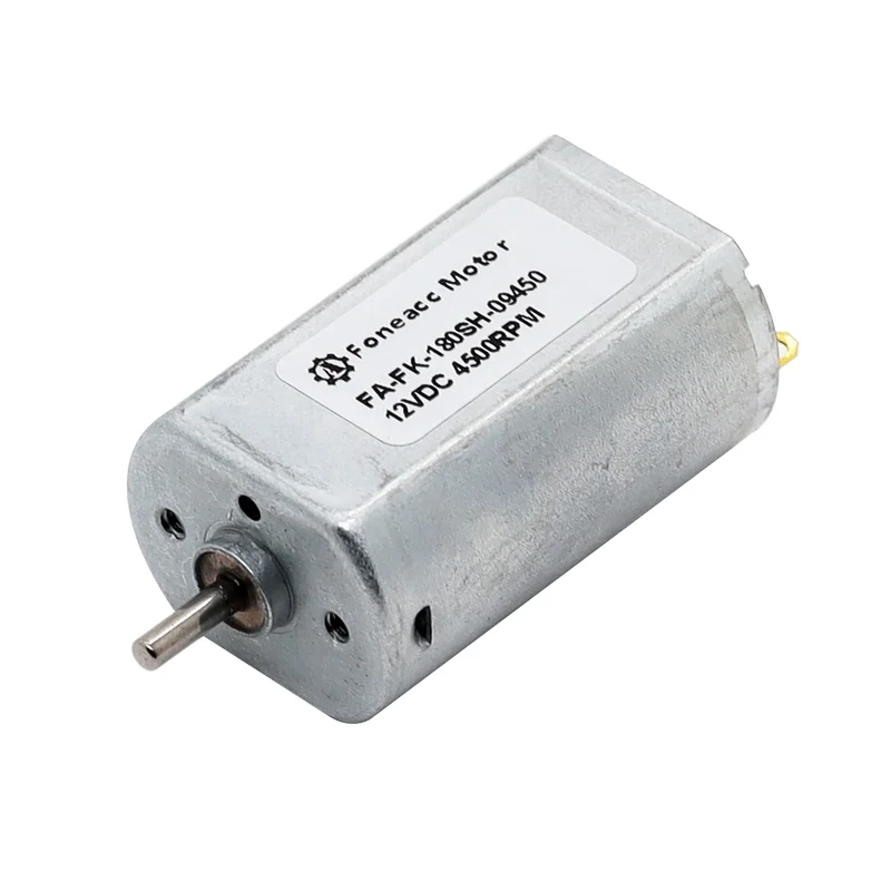 FF-180 Carbon Brushed Micro DC Motor -- Foneacc Motor